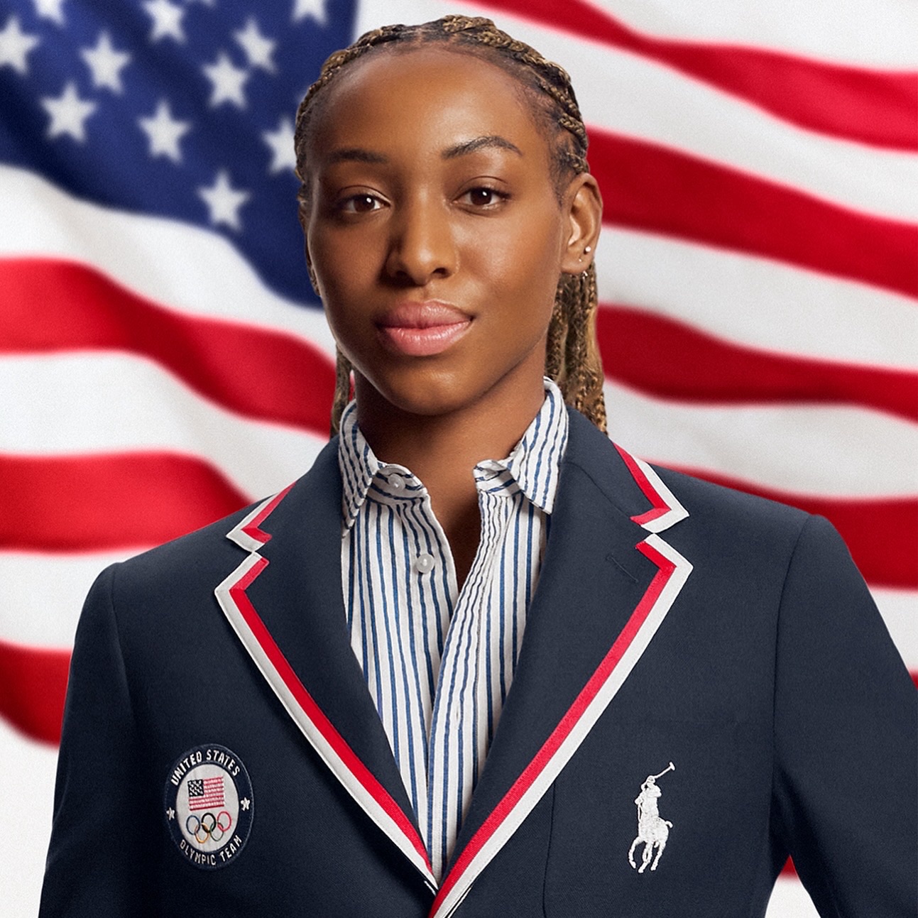 Ralph Lauren unveils Open and Closing Ceremony uniforms with Chiaka ...